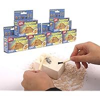 Dr. Daz Mini Egyptian Mummy Dig Excavation Kit for Kids 6 Packs Collect ...