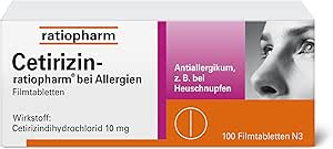 Cetirizin-ratiopharm bei Allergien: Linderung für die Allergie ...