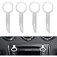 flintronic Car Radio Removal Tool Key, 4PCS DIN Release Keys Set, Radio ...