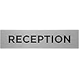 Slimline Aluminium Reception Sign from ViroDisplay® – Rigid Brushed ...