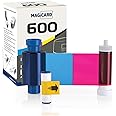 MAGICARD MB300YMCKO Printer Ribbon - 300 Prints - Only Works 600 ...