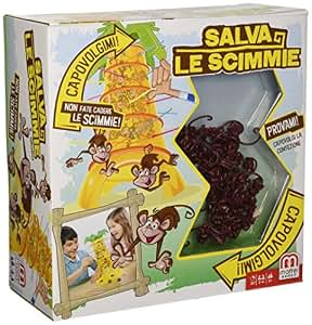 Mattel 52563 - Salva Le Scimmie Gioco da Tavolo: Amazon.it: Giochi e ...
