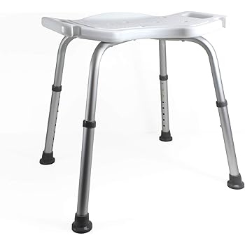 Duschhocker Duschsitz Neu höhenverstellbar bis 150 kg: Amazon.de ...