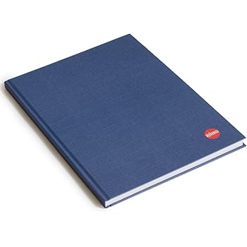 Collins Ideal A4 Feint Ruled Manuscript Book - 384 Pages, Black: Amazon ...