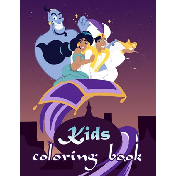Aladdin Coloring Book 2020 Aladdin Coloring Pages Hellokids.com