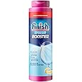 Finish Powder Dishwasher Booster, Lemon Sparkle 14 oz Bottle, Hard ...