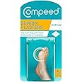 Compeed Bunion Plasters 5 Pack - Hydrocolloid Foot Treatment, Effective ...