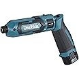 Makita TD022DSE 7.2V Pencil Impact Driver Complete with 2 x 1.5 Ah Li ...