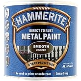 Hammerite 5084822 Direct to Rust Metal Paint - Hammered Copper Finish ...