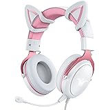 SADES [Angel Edition] DPOWER Wired Gaming Headset for Xbox One PS4 ...