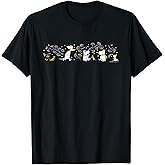 Moomin Winter First Snow Moomintroll Little My Snorkmaiden T-Shirt ...