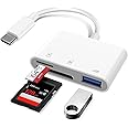SD Card Reader, Loydia USB C to SD Card for iPhone 15/iPad/Mac/Laptop ...