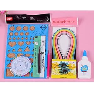 Paper Quilling Kit Starter Set for Beginner Quillers Paper Craft Art ...
