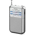 PRUNUS J-555 AM/FM Portable Radio with 800mAh Rechargeable Battery/2AAA ...