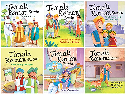 Buy TENALI RAMAN STORIES (SET OF 6 BOOKS) Book Online at Low Prices in ...