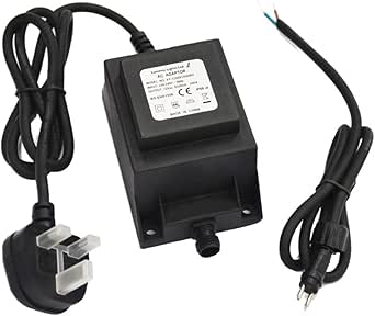 12V AC Low Voltage Outdoor Lighting Transformer 20w - Waterproof - IP68 ...