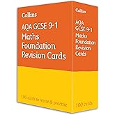 Edexcel GCSE 9-1 Maths Foundation Revision Cards: Ideal for the 2025 ...