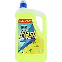 Flash Lemon All Purpose Liquid Cleaner 5L : Amazon.co.uk: Grocery