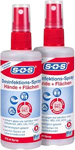 SOS Desinfektions-Spray: Desinfektionsmittel zur gründlichen und ...