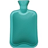 Warmfinity Hot Water Bag (2 litre) Non Electric Rubber Heating Bottle ...