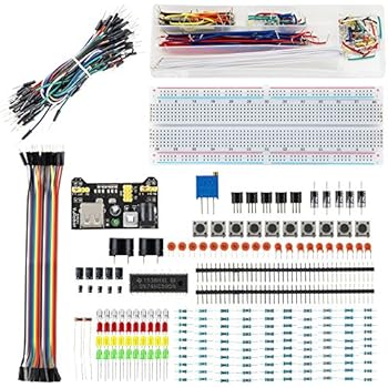 Elegoo Electronic Fun Kit Breadboard Kabel Widerstand: Amazon.de ...