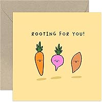 Old English Co. Cute Good Luck Card for Him or Her - Funny 'Rooting For ...