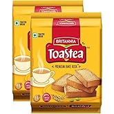 Britannia Toastea Premium Bake Rusk 250g or 250g+50g (Weight May Vary ...