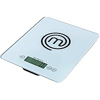 MasterChef Digital Kitchen Scales, Small Electronic Scale for Weighing ...