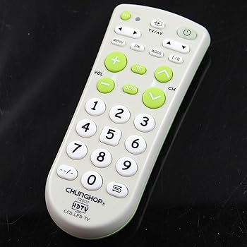 Jumbo Universal TV, Remote Giant Big Massive Buttons.: Amazon.co.uk ...