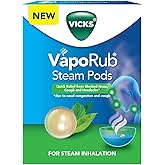 Vicks VapoRub SteamPods 10s, For Steam Inhalation, Quick relief from ...