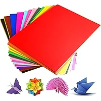 ASelected 100 Sheets 230gsm Thick Coloured Card A4 Pack Assorted Bright ...