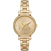 Michael Kors Watch for Women Parker, Chronograph Movement, 39 mm Rose ...