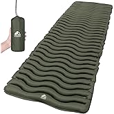 TRINORDIC Ultralight Inflatable Camping Mat - With Integrated Pillow ...