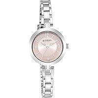 Titan Karishma Metal Analog Champagne Dial Women's Watch -Nm2598Ym01 ...
