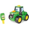 John Deere Johnny Tractor Key & Go Tractor 15 Functions Interactive Toy ...
