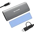 ELUTENG Carcasa M.2 NVME SATA SSD USB 3.2 Gen 2×2 20Gbps Caja Disco Duro para SSD M.2 M-Key B ...