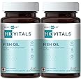 HealthKart HK Vitals Fish Oil Capsule For Men And Women (1000mg Omega 3 ...