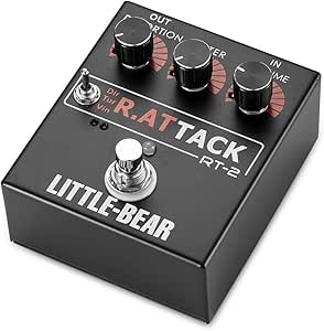 Little Bear Guitar Bass Distortion Effector Filter HiFi Effect Stomp ...