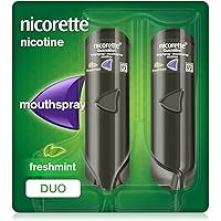 Nicorette QuickMist 1mg Spray Mouthspray Nicotine Freshmint-Duo- 2 x ...