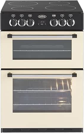 Belling Classic 60E - 60cm wide Electric Cooker with Double Ovens ...