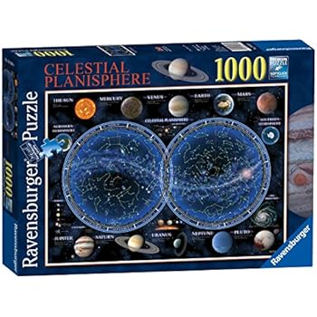 Ravensburger 16373 Puzzle Planisfero Celeste, 1500 Pezzi: Amazon.it ...