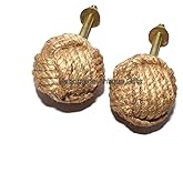 Riyex Nautical.Gift.Decor 12 Knotty Door knobs - Nautical Drawer pulls ...
