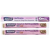 Bacofoil Easycut Cling Film Dispenser with 10m Refiil + 3 x Refill ...