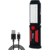Napatyre Rechargeable LED Torch, Inspection Lamp, 800LM Bright ...