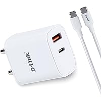 Amazon.in: Buy D-Link 20W Dual Port Fast Charger Type-C & USB-A for All ...