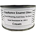 1 x 150ml Cream Gloss Fridge, Cooker and Appliance Enamel Paint. Heat ...