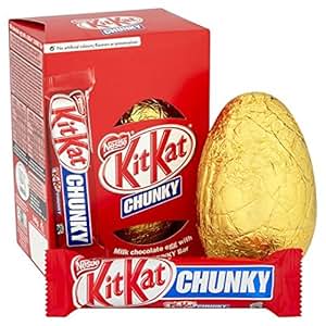 Kit Kat Chunky Medium Easter Egg 140G: Amazon.co.uk: Grocery