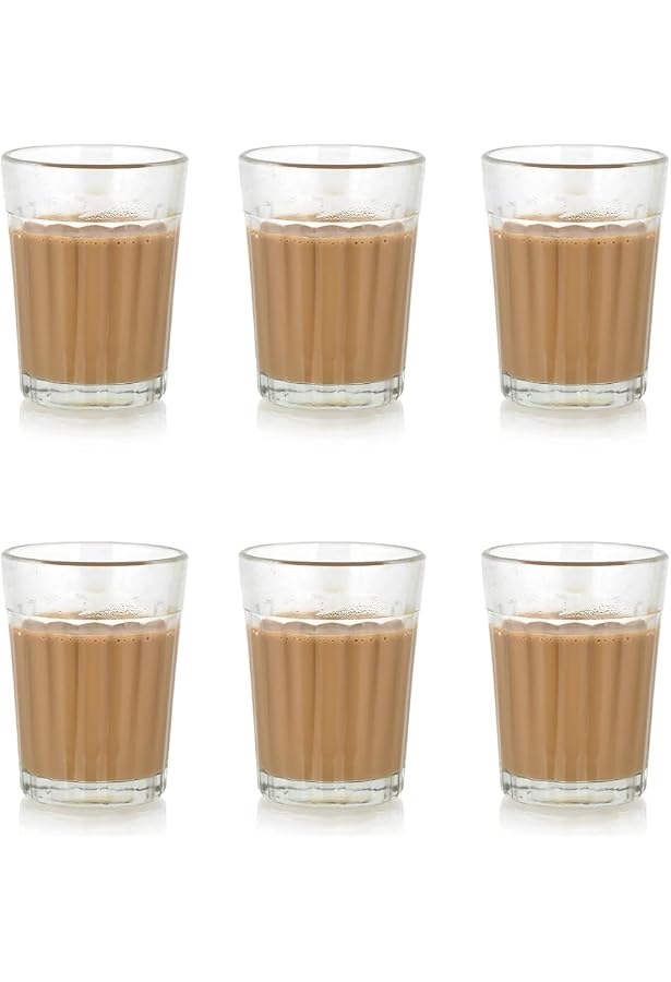 Ethnic Tea Glasses Home Decor Desi Favors Hand Painted Indian Chai ...