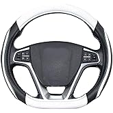 D Cut Steering Wheel Cover - D Shaped Flat Bottom Microfiber Leather ...