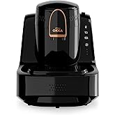 ماكينة تحضير القهوة التركي من اورزم أوكا - أسود/نحاسي- OK001 : Amazon.eg: المنزل والمطبخ